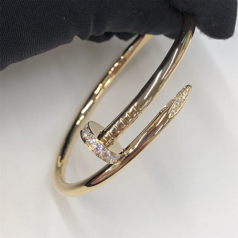 Cartier Juste Un Clou Bracelet Tip Diamonds Classic B6048617 | 14K 18K ...